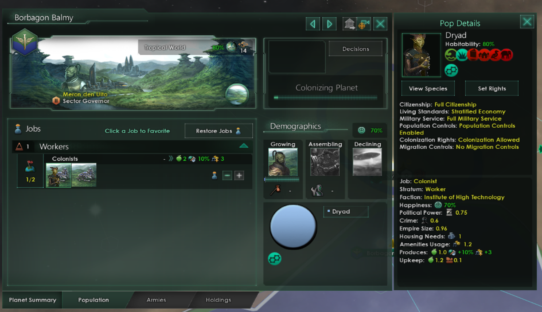 Stellaris - [3.9 open beta patch 1] - Fruitful Partnership / Invasive Spcies pop created at ...